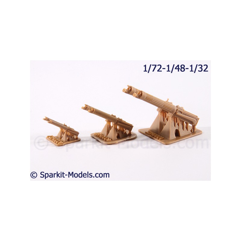 Vickers Machine Gun for Aircraft (2.Pcs) - 1/48