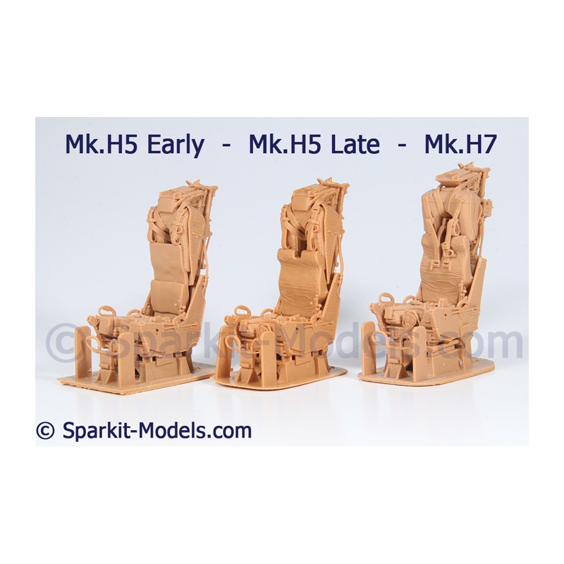 F-4B/RF-4B Phantom II - Late Mk.H5 Ejection Seat US Navy (2Pcs) - 1/48